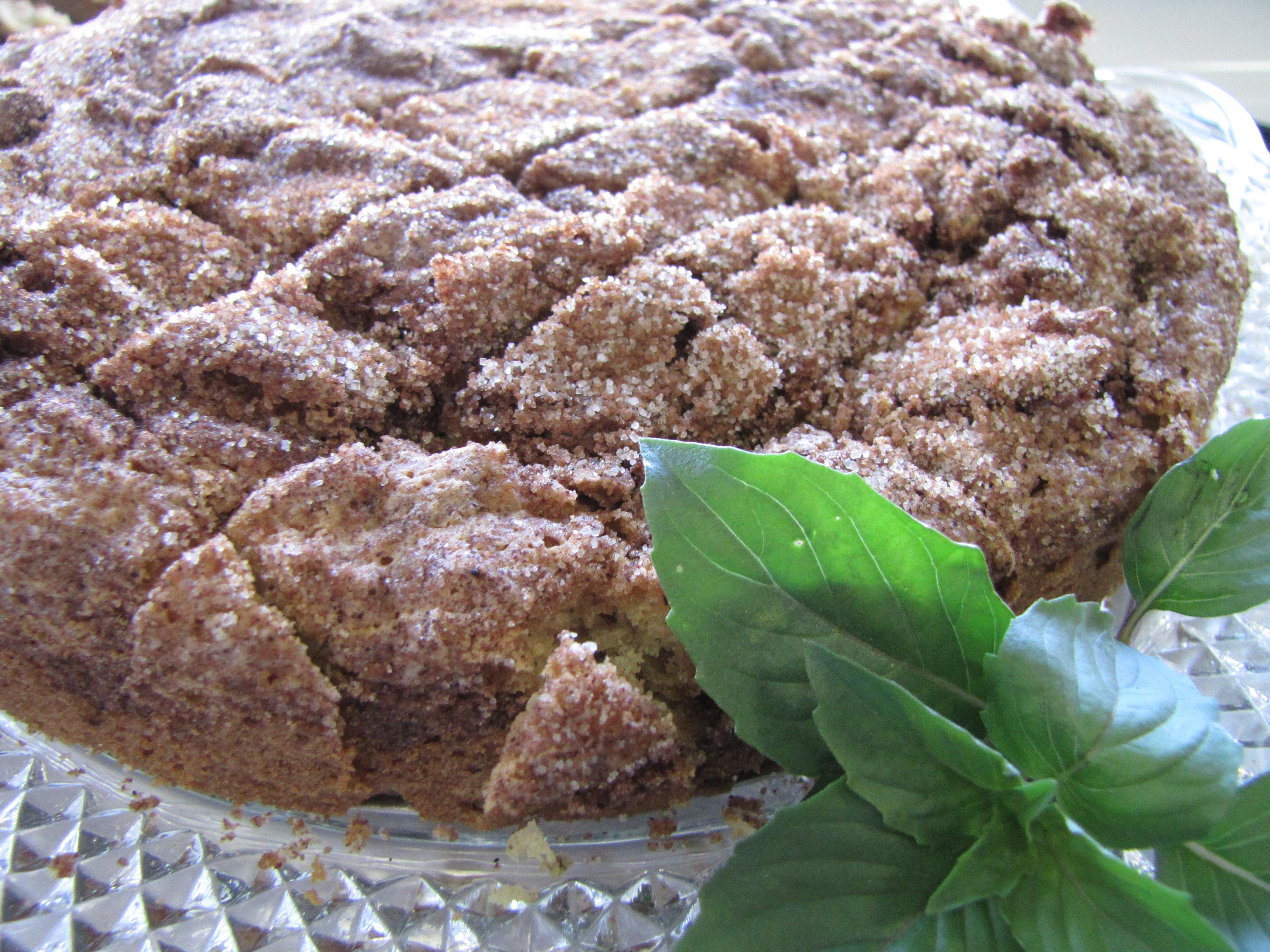 Cinnamon Basil Swirl Cake | DALLAS GARDEN BUZZ