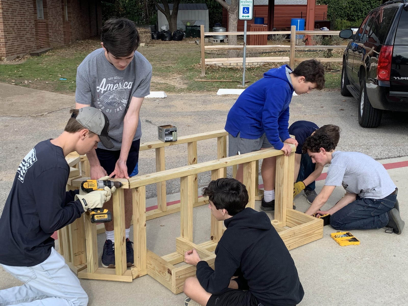 Eagle Scout Project Completed At Raincatcher’s Garden | DALLAS GARDEN BUZZ